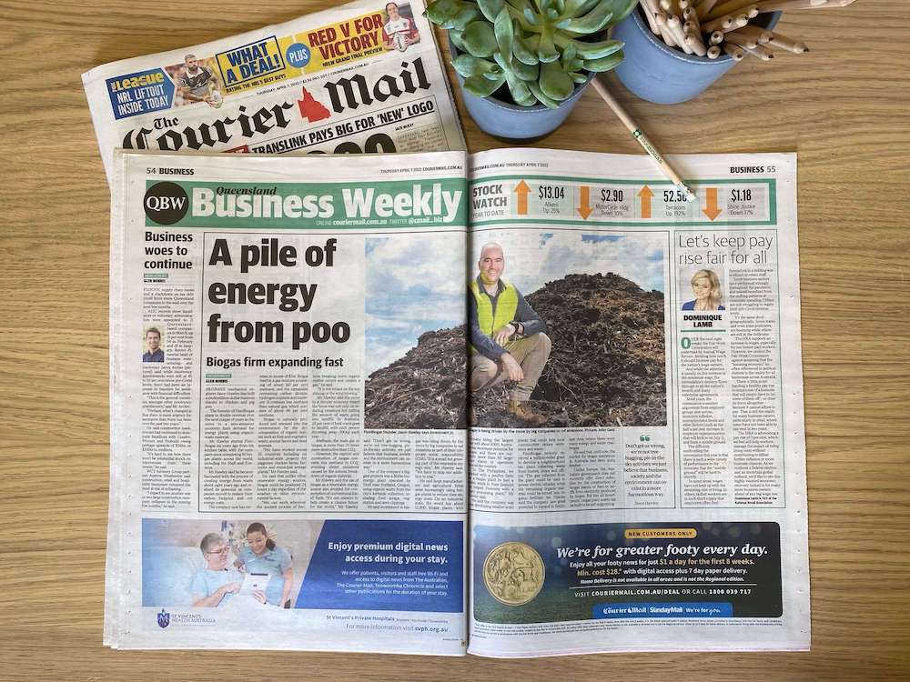 Multi-million dollar poo - Finn Biogas